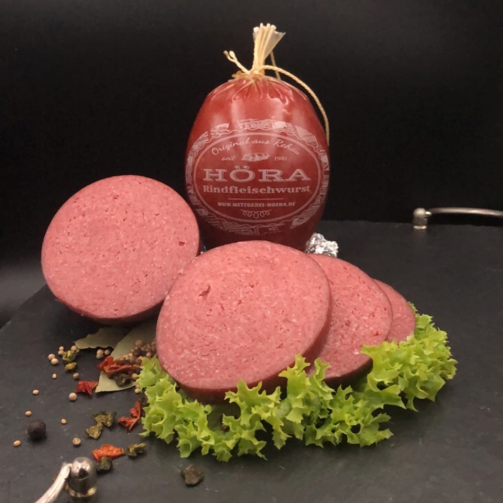 Rindfleischwurst - Metzgerei Höra - Original aus Rehau seit 1981